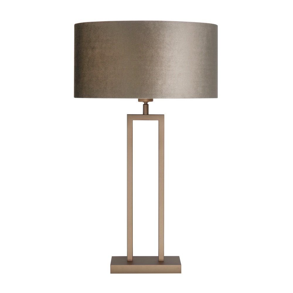 Design tafellamp Monza koper brons 70cm van Highlight kopen | LampenTotaal