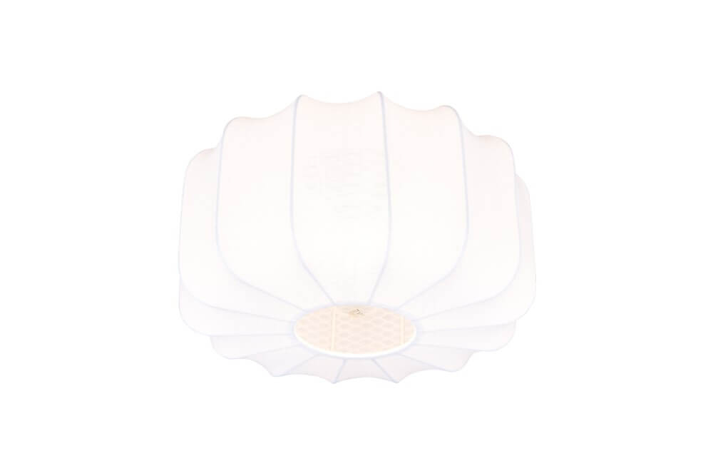 Witte design plafondlamp Madleine Ø 40cm van Trio kopen | LampenTotaal