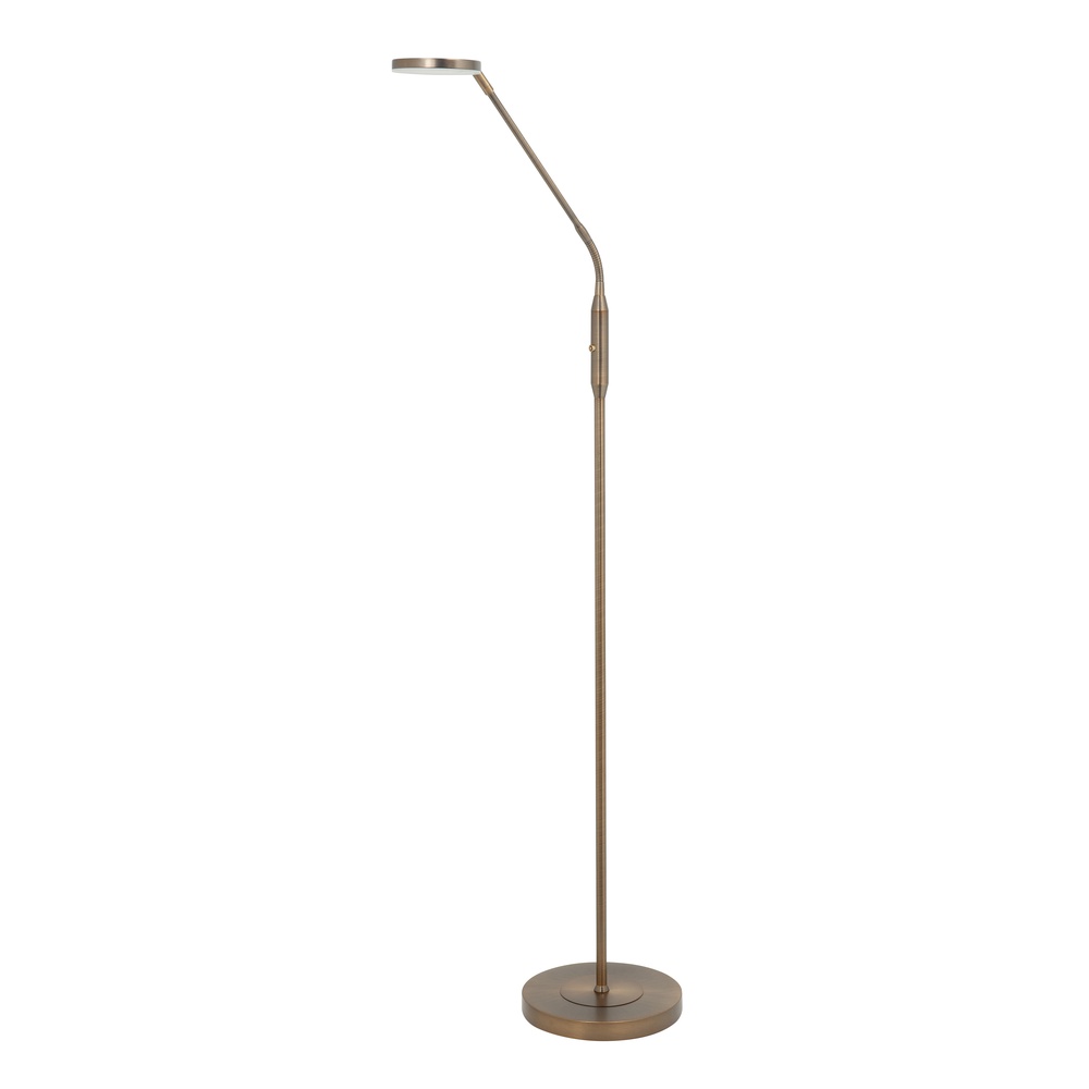 Design leeslamp Palma koper brons Ø 23cm van Highlight kopen | LampenTotaal