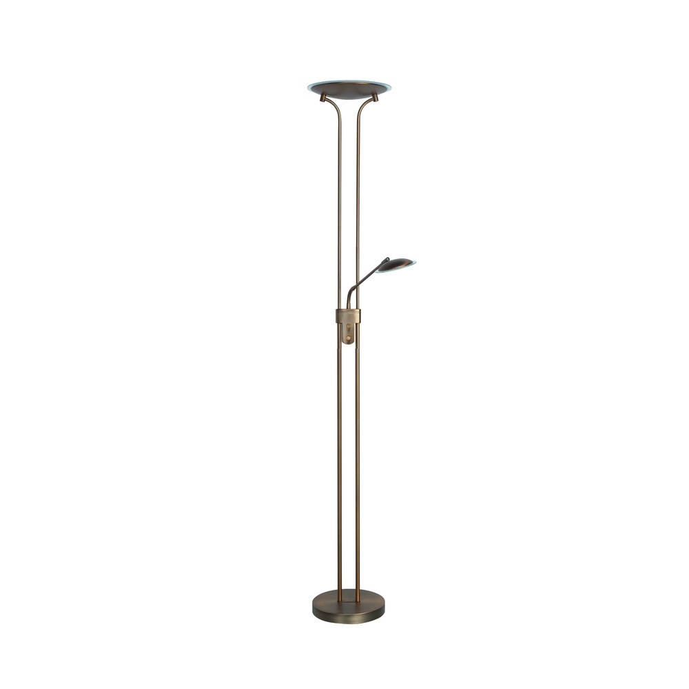 Klassieke leeslamp Strato koper brons Ø 28cm van Highlight kopen ...