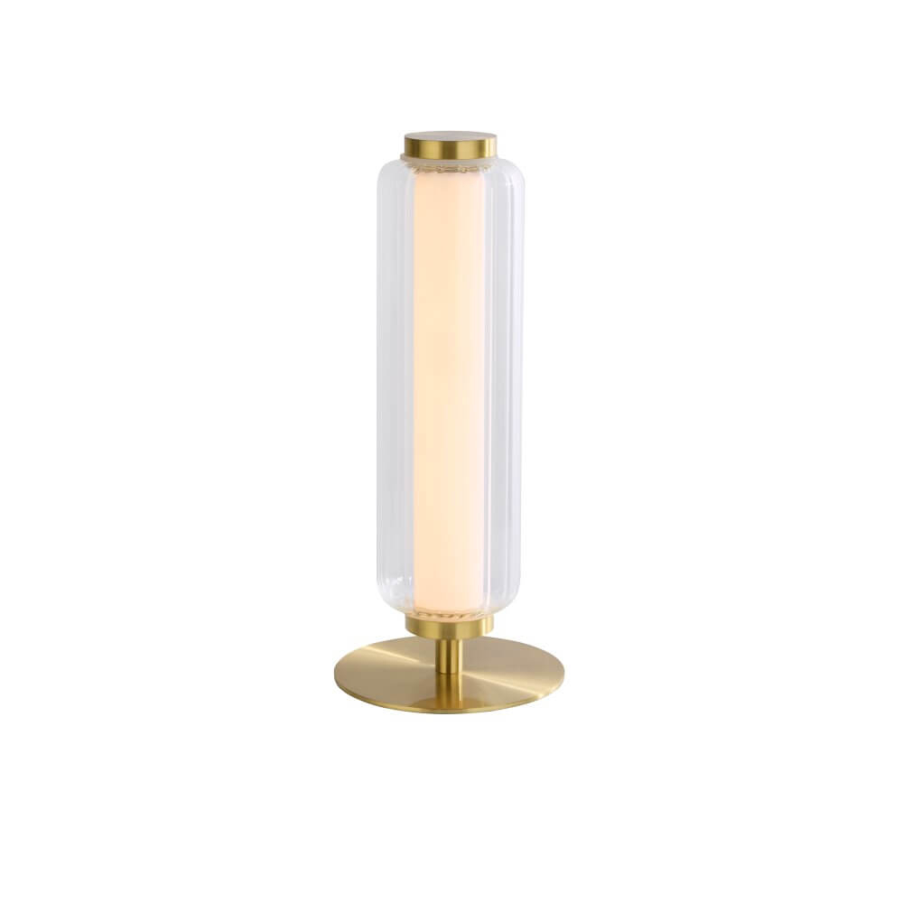 Moderne tafellamp Mod messing van Searchlight kopen | LampenTotaal