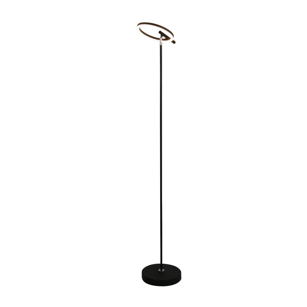 Moderne vloerlamp Space zwart van Searchlight kopen | LampenTotaal