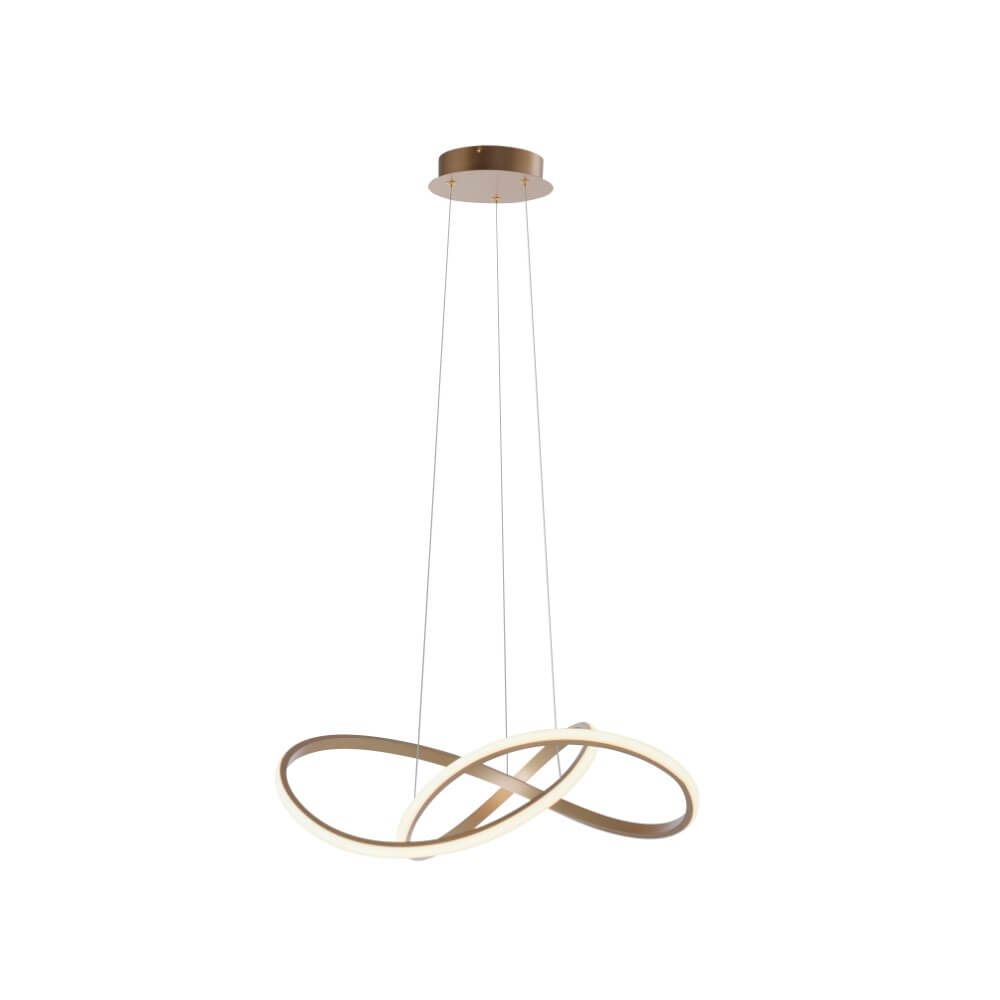 Hanglamp Maria messing van Just Light kopen | LampenTotaal