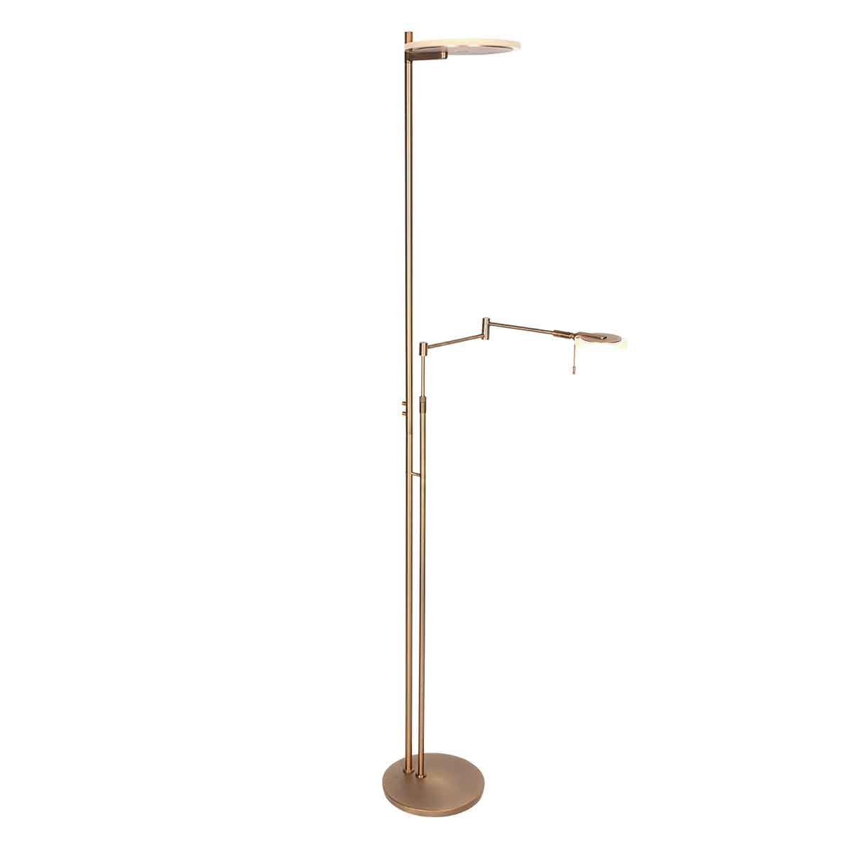 Leeslamp 2-lichts Turound design brons van Steinhauer kopen | LampenTotaal