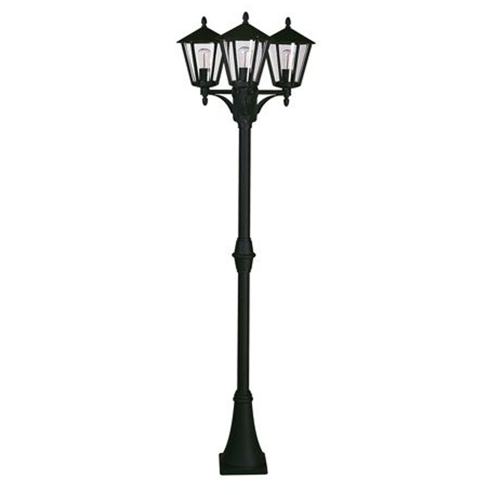 Grote staande buitenlamp Nelly 207cm zwart van Albert kopen | LampenTotaal