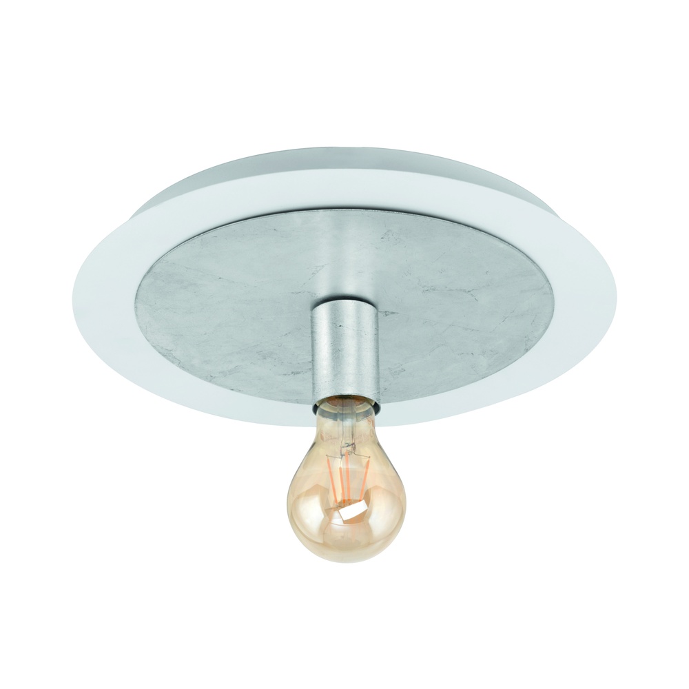 Unieke plafondlamp Passano wit en zilver enkel van Eglo kopen ...