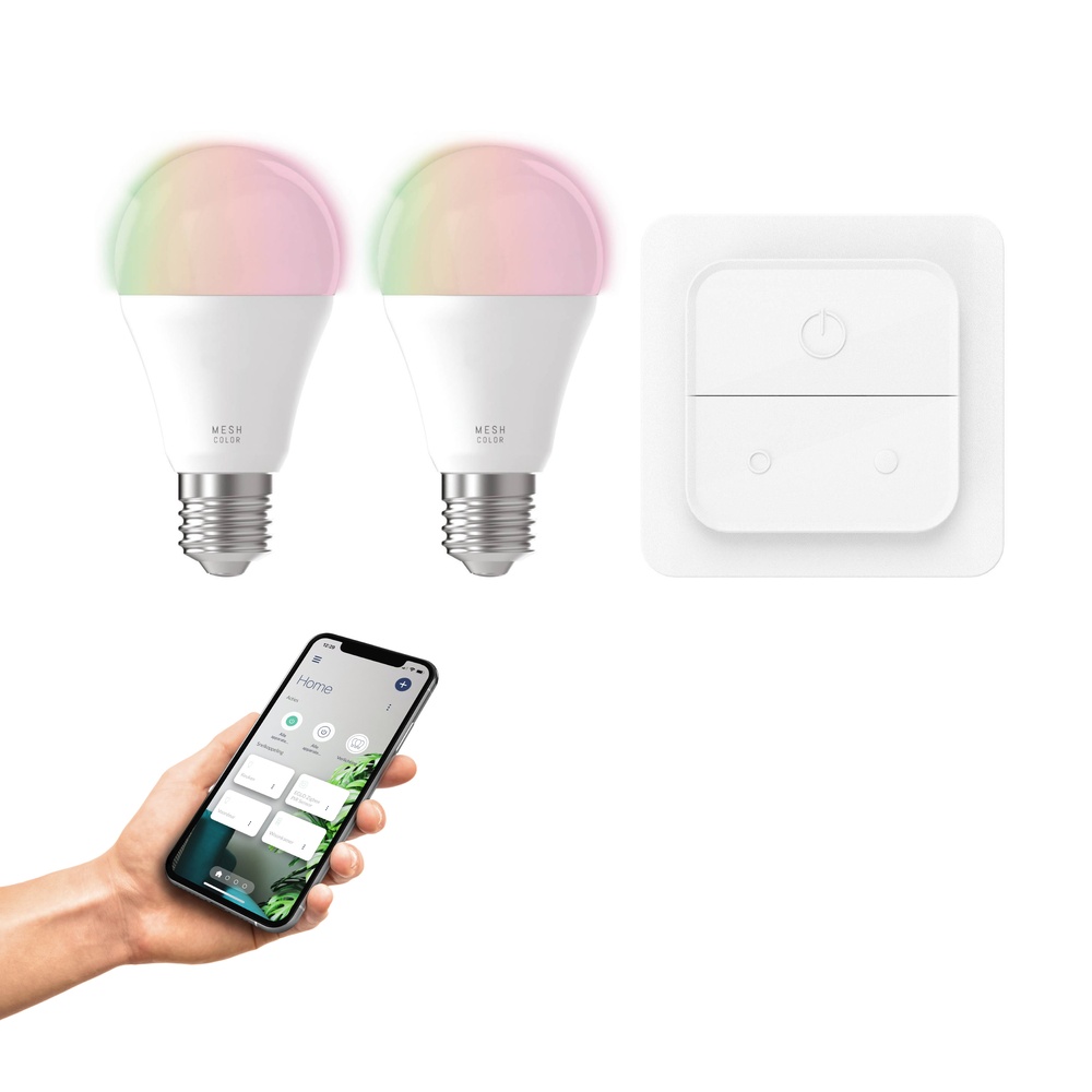 Set van 2 led Zigbee E27 4,5W - 400lm - 2700-6500K - A60 van Eglo kopen ...