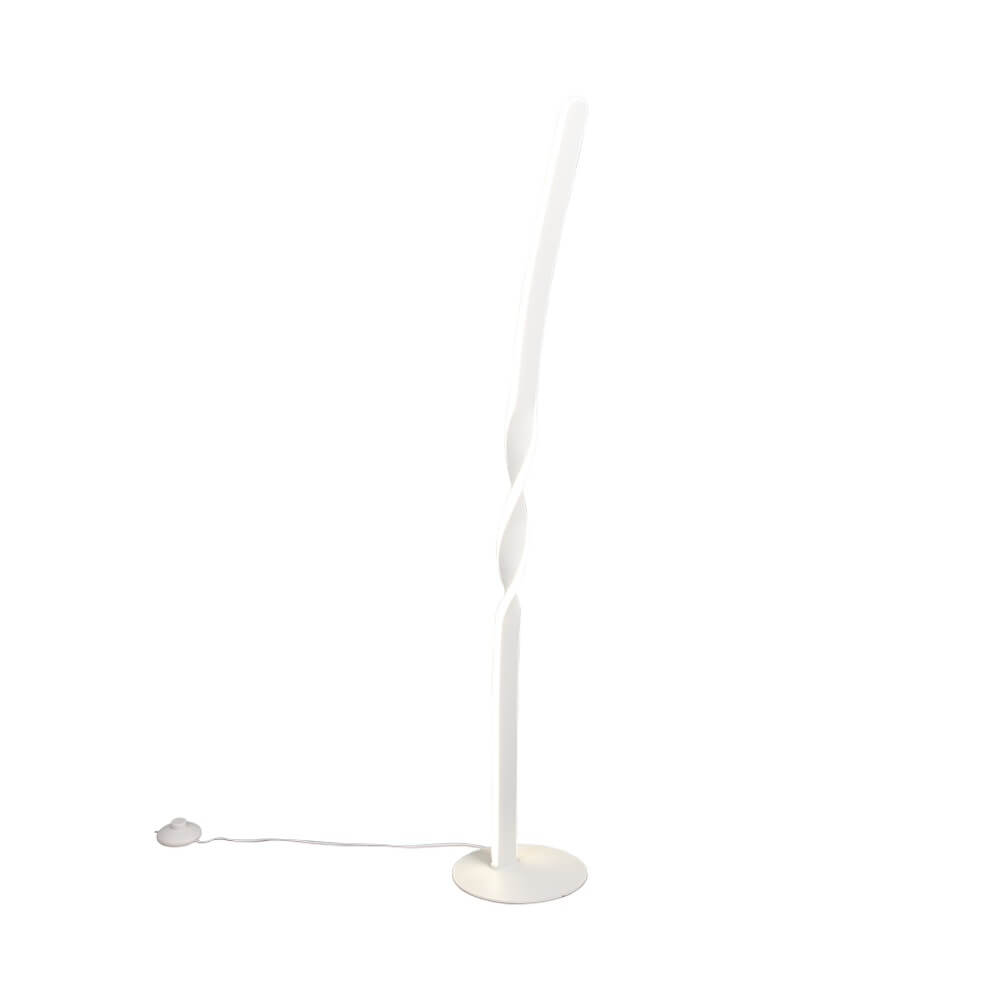 Design vloerlamp Ginko wit van Trio kopen | LampenTotaal