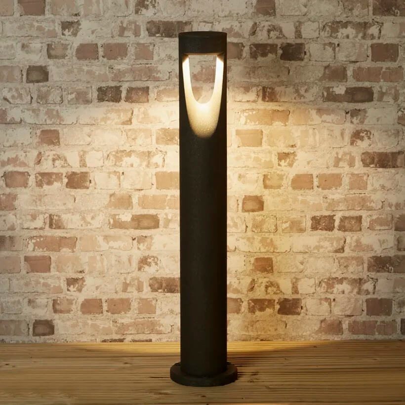 Terrasverlichting Grosvenor II 80cm - antraciet van Searchlight kopen ...