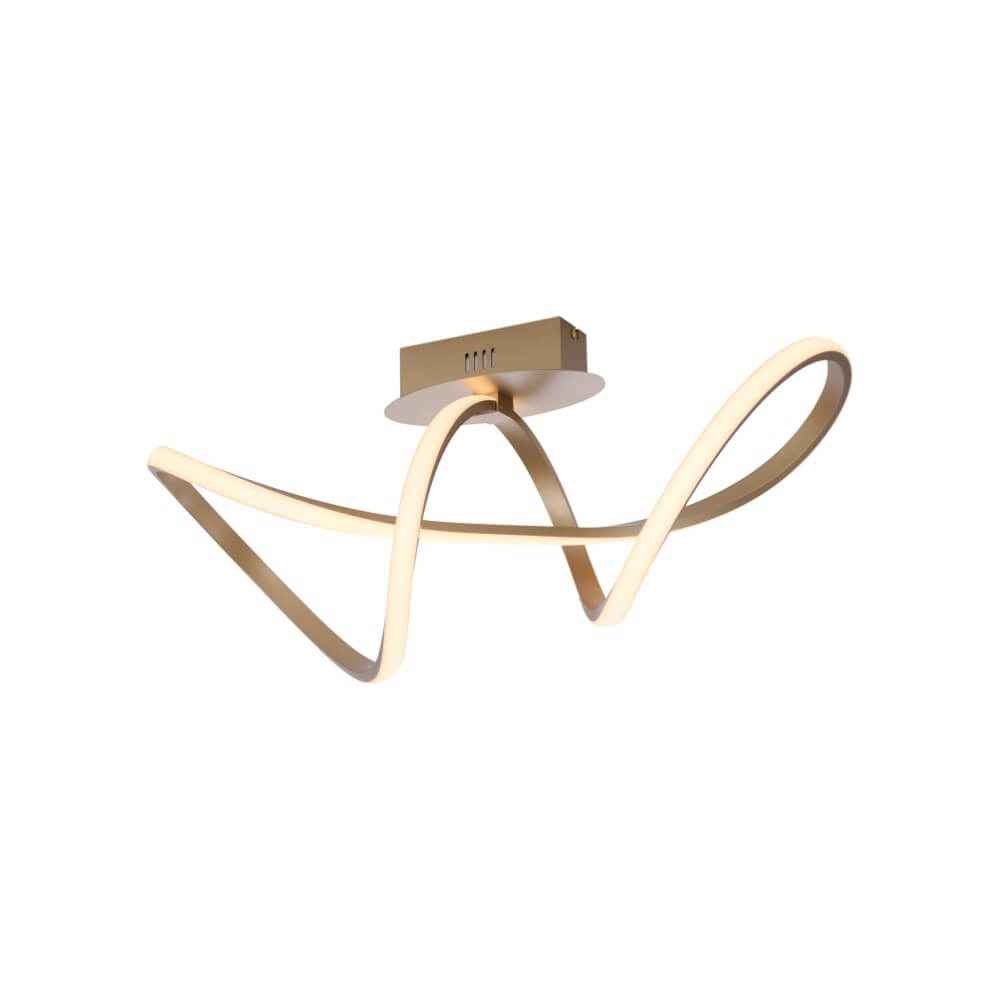 Design plafondlamp Maria messing van Just Light kopen | LampenTotaal